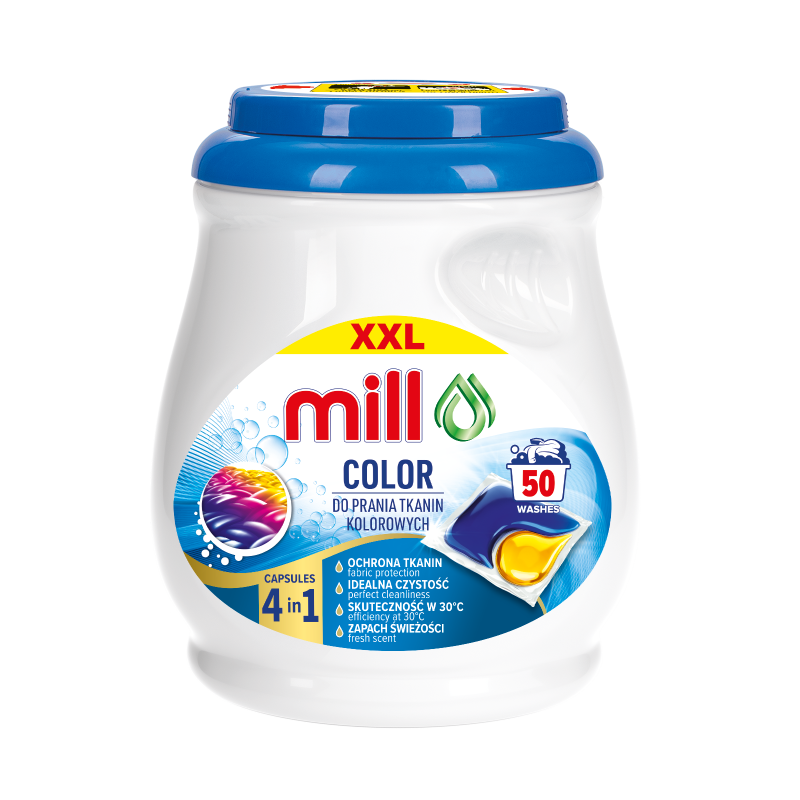 MILL professional kapsułki do prania color 30szt | T115-002-0174008